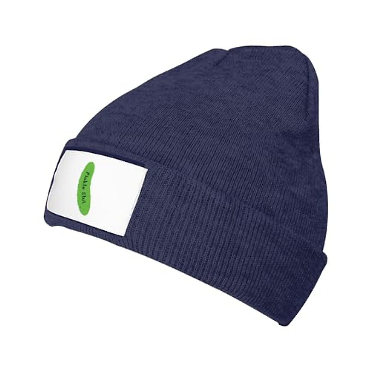 Pickle Slut Logo Knitted Hat Woolen Hat Warm Fashion Outdoors Caps Unisex Navy Blue
