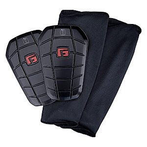 G-Form Pro-S Blade Soccer Shin Guards - Adult Shin Guards - Shin Guards for Protection - Black, Adult Medium