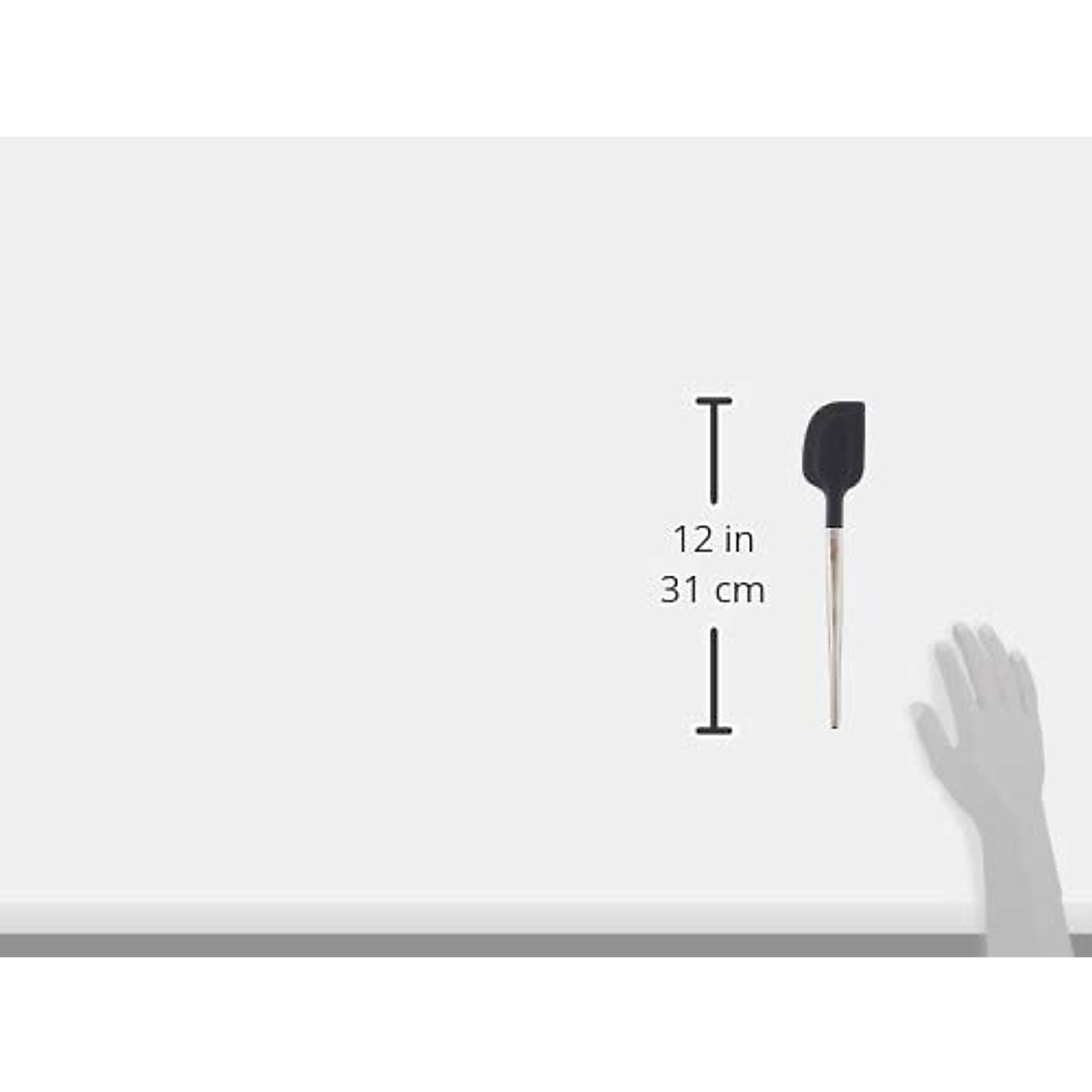 All-Clad Specialty Silicone Kitchen Gadgets 5 Piece Set, Spatulas Kitchen Tools, Kitchen Hacks Black