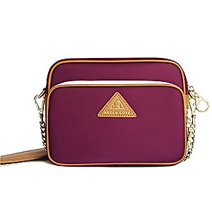 Arden Cove Full Anti-Theft Waterproof Cross-Body Bag (23" Drop Length, Maroon)