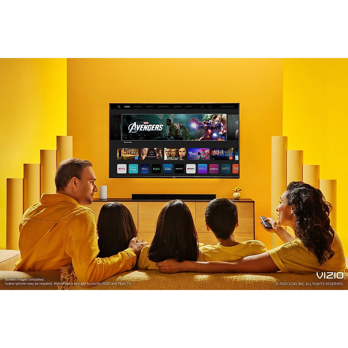 VIZIO 70-inch V-Series - 4K UHD LED HDR Smart TV with Apple AirPlay & Chromecast Built-in, Dolby Vision, HDR10+, HDMI 2.1, Auto Game Mode & Low Latency Gaming (V705-H1, 2020)