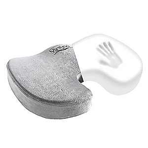 Yimiyaa Seat Cushion Non-Slip Memory Foam Coccyx Protect Cushion for Office Chair Car Seat Cushion,Tailbone Pain Sciatica Back Pain Relief (Gray)