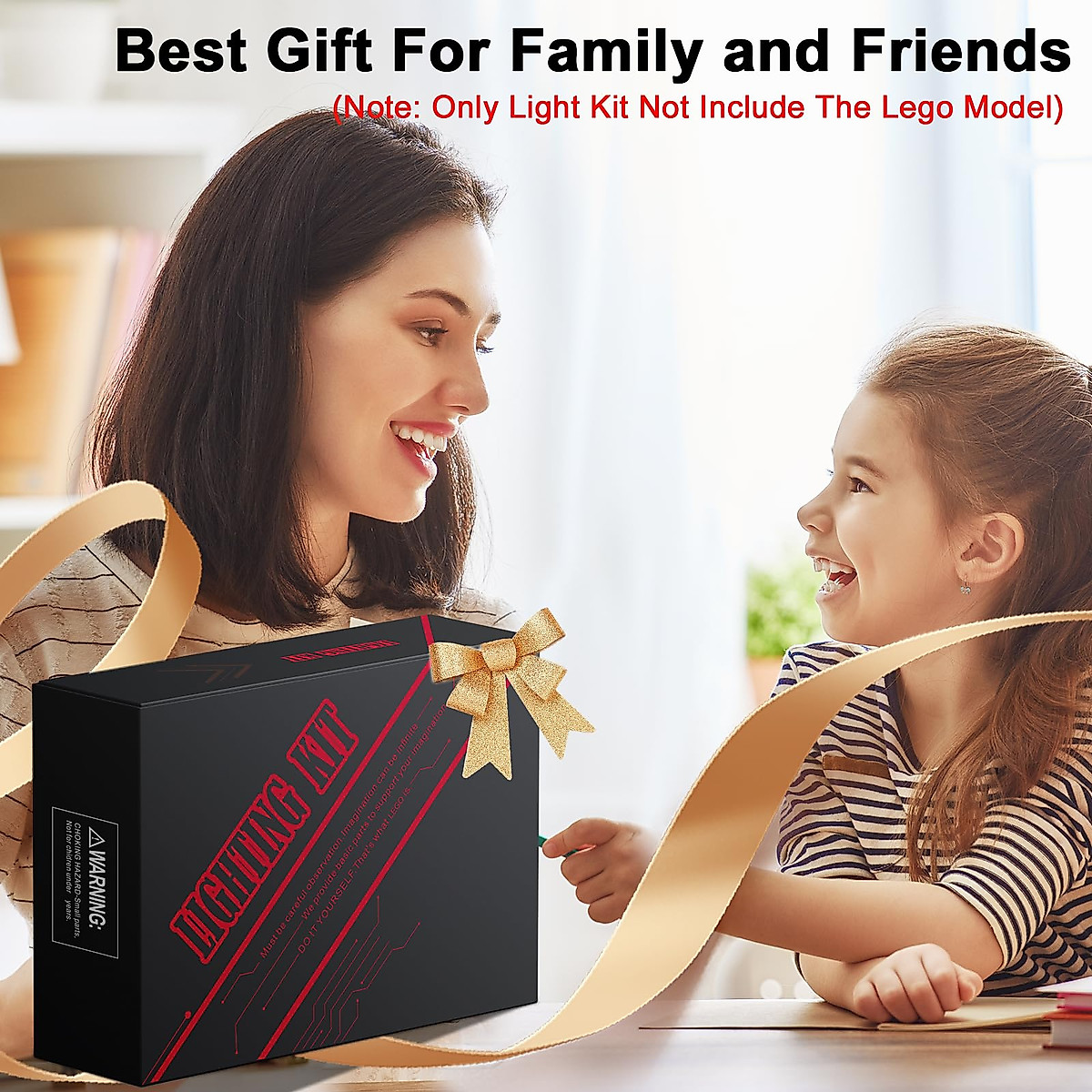 Upgraded Light Kit for Compatible with Lego Emperor's Throne Room Diorama Building Set, Lights Decoration Compatible with Lego 75352 (Model Not Included)