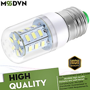 Light Bulb Replacement for Frigidaire FFSS2615TD4 FFSS2615TP4 FFSS2615TP1 FFSS2615TE0 FFSS2615TE1 FFSS2615TP3 FFSS2615TE2 FFSS2615TE3 FFSS2615TE4 FFSS2615TP0 FFSS2615TS0 FFSS2615TP2 Refrigerator