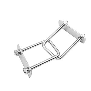 AGOOBO 10 Pack Square U Bolts, 304 Stainless Steel Tie Down U Bolt, Boat Trailer U Bolt (M6, W 1-3/8 x L 2-3/4 inch)