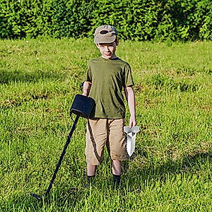 Metal Detector Digger Tool, Sturdy Serrated Edge Metal Detecting Shovel, Heavy Duty Double Serrated Digging Tools for Metal Detector, Gardening Accessories Digging Knife with Sheath for Belt Mount