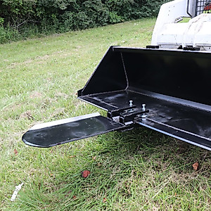 Titan Attachments Clamp-On Quick Spade Combo 45" x 18" Dig Footings, Trenches, and Stump Removal