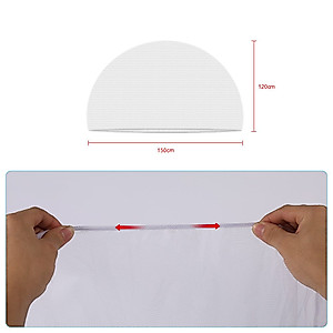 Yosoo Baby Net Cart Full Cover Travel System Netting Bee Net for Baby Strollers, Bassinets, and Car Seats Mesh