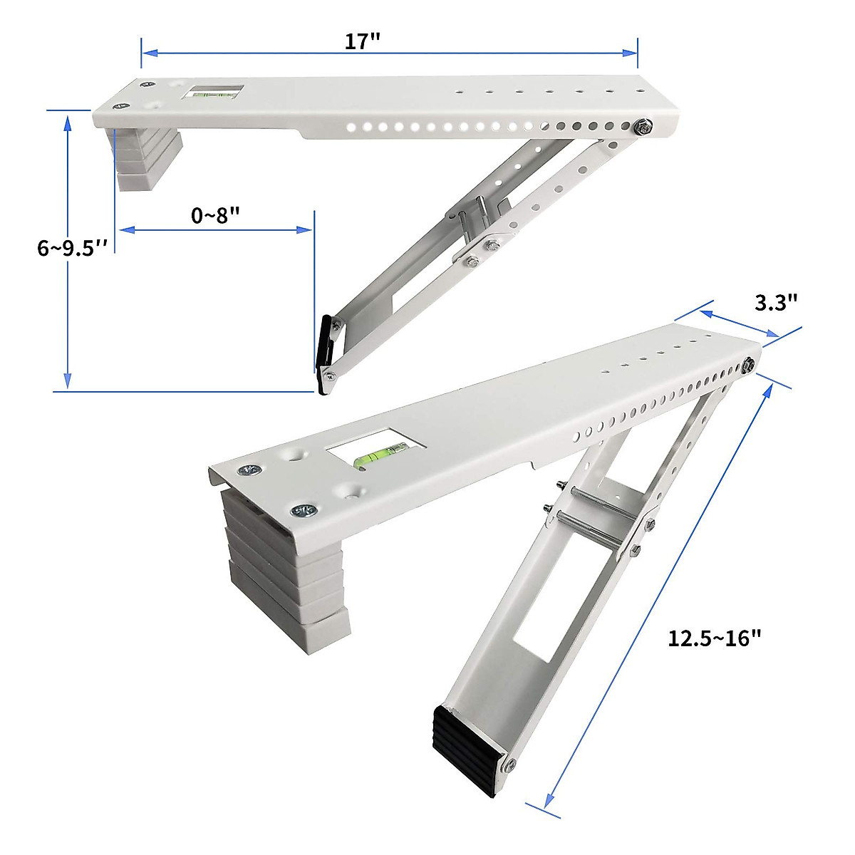 JEACENT AC Window Air Conditioner Support Bracket Heavy Duty, Up to 165 lbs