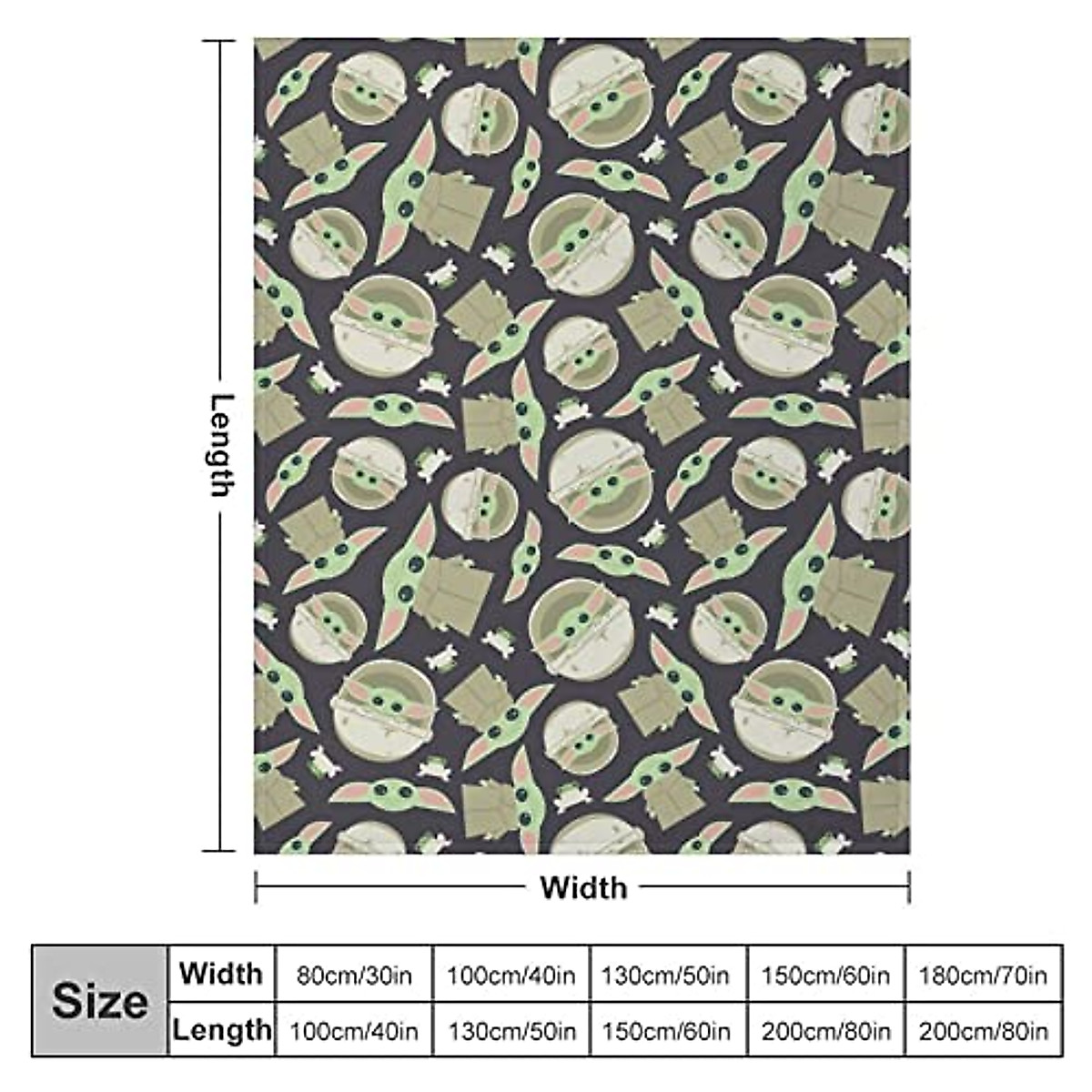 Anime Blanket Flannel Fleece Soft Cozy Warm Throw Blanket Bed Blanket for Sofa Living Room Adult Gifts 40x50in