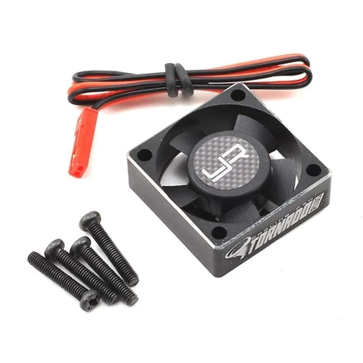 Tornado Plus Aluminium Case High Speed Cooling Fan 30 X 30mm / Yeah Racing/YA-0472BK
