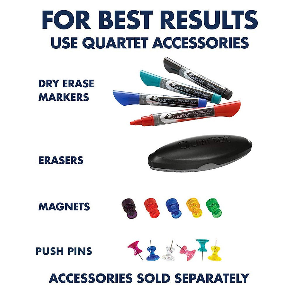 Quartet Combination Magnetic Whiteboard & Corkboard, 17" x 23", Combo White Board & Cork Board, Curved Frame, Perfect for Office & Home Decor, Home School Message Board, Black (41723-BK)