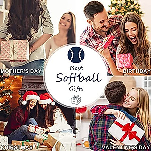 RFHBP Softball Gifts, Softball Gifts for Girls, Softball Blanket 60"×50", Girls Softball Gifts, Softball Blankets for Girls, Softball Gifts for Birthday, Teenager, Women, Mom, Softball Player,