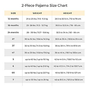 Burt's Bees Baby baby boys Pajamas, Tee Pant 2-piece Pj Set, 100% Organic Cotton and Toddler Pajama Bottoms, Happy Herbivores, 5T US