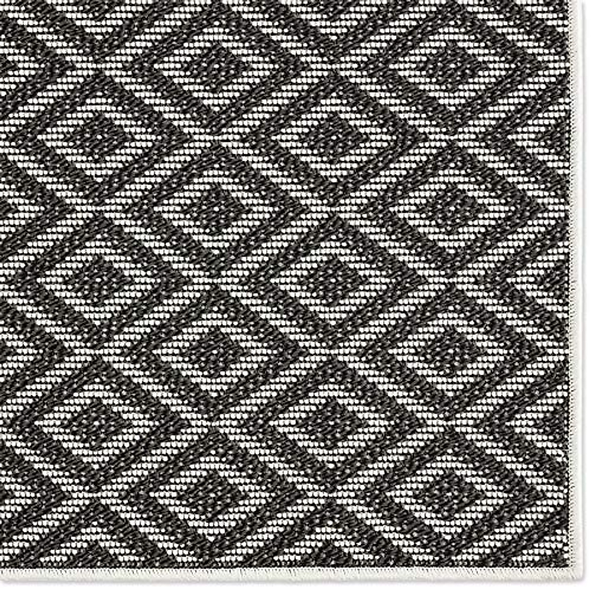 Home Dynamix Tripoli Lydia Indoor/Outdoor Area Rug, Modern Dark Gray, 7'10"x10'2" Rectangle
