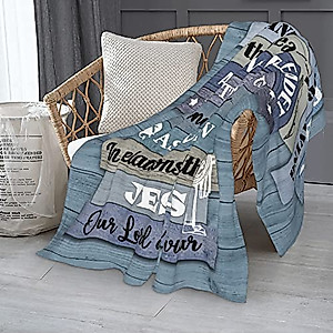 Pastor Appreciation Gifts, Pastor Blanket 50''x60'', Christian Pastor Gifts for Men Women, Birthday Blanket Soft Cozy Flannel Throw Blanket Religious Gift for Pastor Appreciation