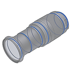 Tamron 18-400mm F/3.5-6.3 DI-II VC HLD All-In-One Zoom For Nikon APS-C Digital SLR Cameras (6 Year Limited USA Warranty)