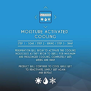 BUILTCOOL Adult Cooling Baseball Hat – Men & Women Moisture Wicking, Mesh Back, Lightweight, Performance Ball Cap for Fishing, Hiking, Kayaking, Golf, One Size, Safety Yellow