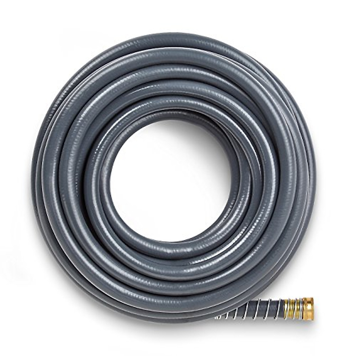 Gilmour 874501-1001 Flexogen Super Duty Garden Hose Gray 5/8 inch x 50 feet, Gray,Green