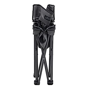 ALPS Mountaineering Adventure Folding Camping Chairs - Durable Mesh Fabric Over Powder Coated Aluminum with Simple Compact Design and Shoulder Carry Bag, Charcoal