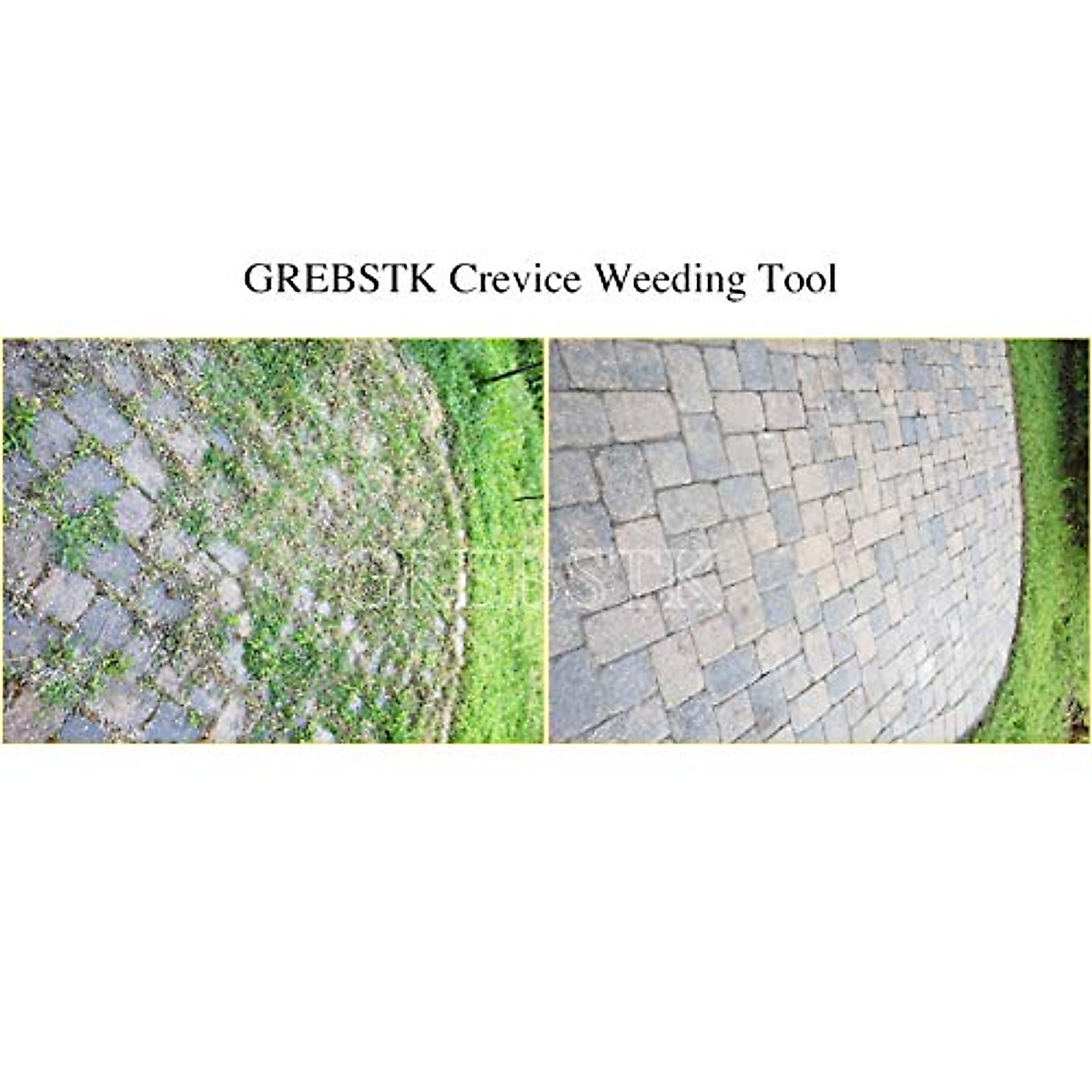 GREBSTK Crack Weeder Crevice Weeding Tool Manual Weeder Beech Handle Lawn Yard Gardening Tool