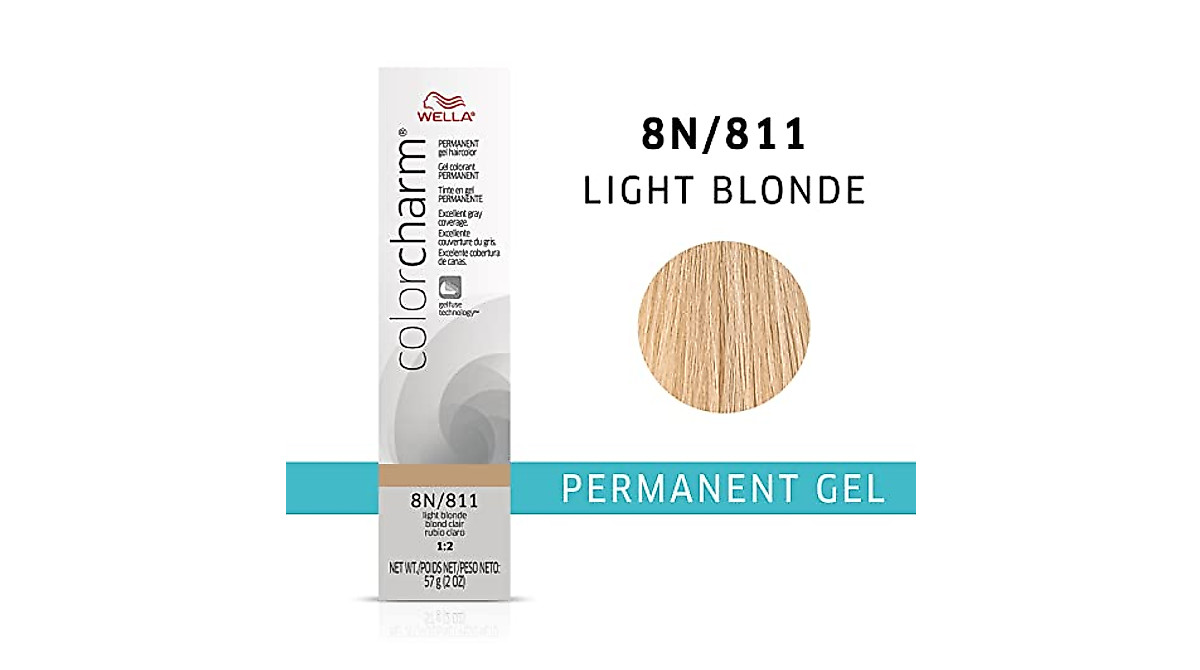 WELLA Color Charm 8N Light Blonde Haircolor - Long Lasting