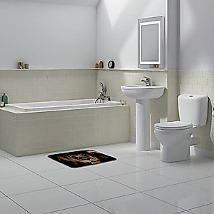 Ferocious Lion Super Soft Coral Velvet Area Rug Modern Indoor Rugs,Bedroom Carpets,Home Decor Rugs16 x24