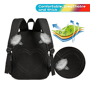 Jasminestar Toddler Backpack 13 inch Cute Kindergarten Backpacks Little Kid Preschool Bookbag