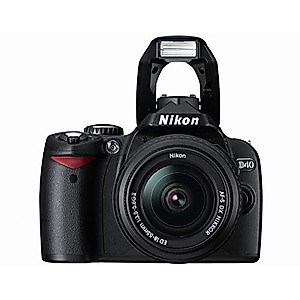 Nikon D40 6.1MP Digital SLR Camera Kit with 18-55mm f/3.5-5.6G ED II Auto Focus-S DX Zoom-Nikkor Lens (Renewed)