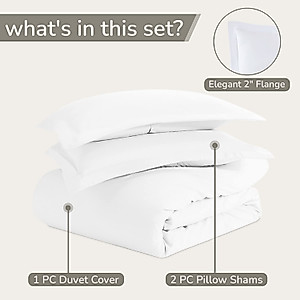 3-Pcs Solid Duvet Cover Sets-100% Egyptian Cotton Bedlinen Set Comforter Cover, Long Staple Cotton Quilt Cover with Zipper Closure & Corner Ties-Soft Bedding Set(Dark Grey,King/Cal-King)