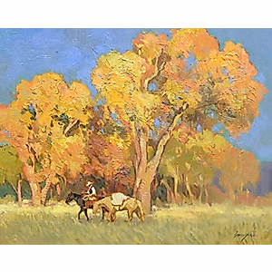 Traveler by Francis Livingston, Original Oil on Panel, 16" x 20"