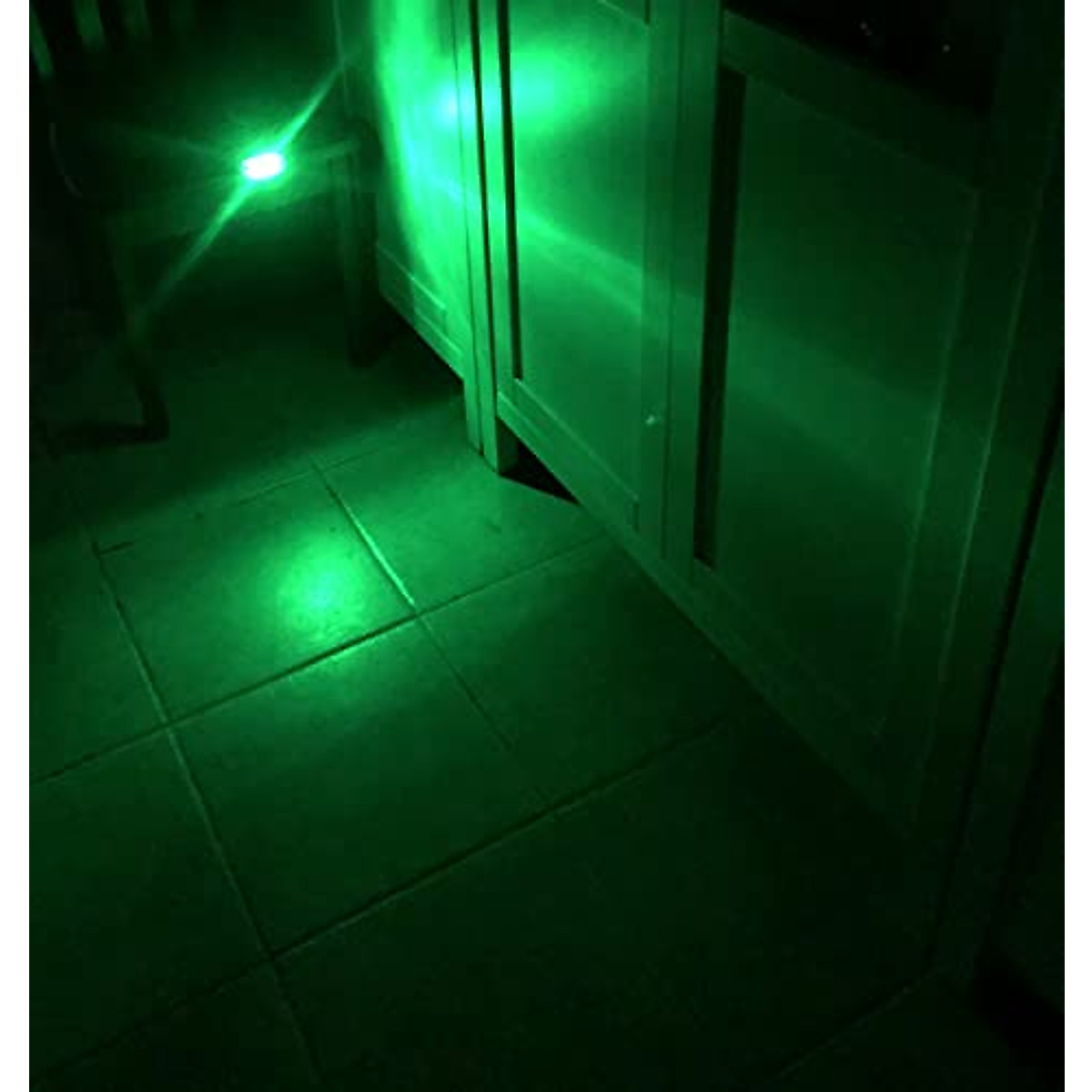 Aokzeeo 10 pcs green Oval 2.5 Inch 4 Diode Trailer Side Marker Lights Truck clearance Side marker Led Trailer Lights Waterproof