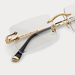 JAMES ORO Clear Authentic II for Men/Women with UV400 Protection