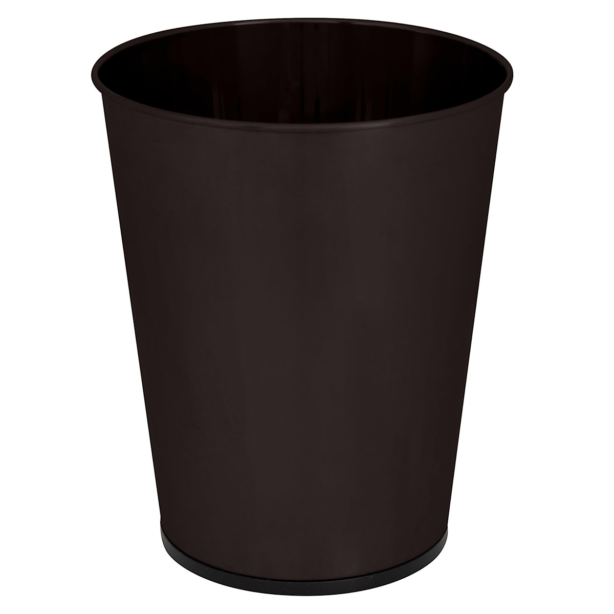 Bath Bliss 5 Liter Small Wastebasket | 2 Pack | Round Open Top | Trash Can | Bathroom | Bedroom | Kitchen | Office | Dorm | Disposal Waste Bin | Garbage | Oil Rubbed Bronze