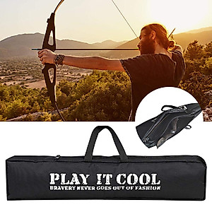 Plyisty Recurve Bow Bag Bow Storage Bag Archery Protector Handbag Hold A Bow and Some Other Small Tackles for Archery Training