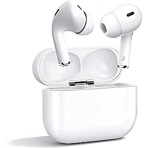 KAHPAN Wireless Earbuds, Bluetooth5.3 Headphones 30H Playtime with Charging Case, IPX7 Waterproof Earphones with Mic for Android iOS Cell Phone Computer Laptop Sports