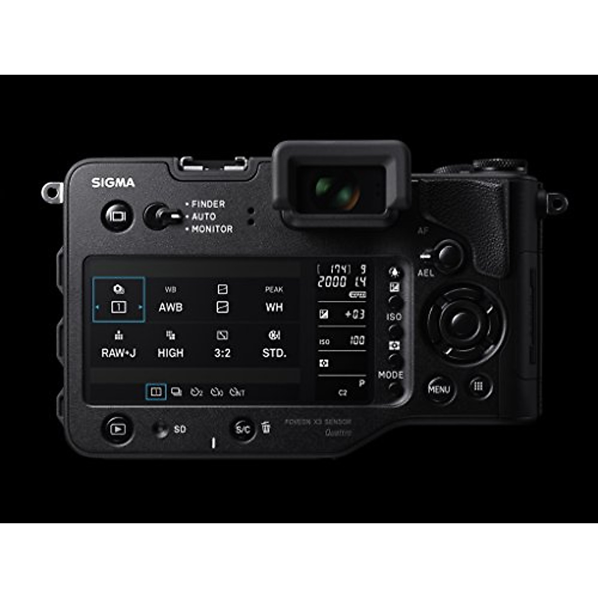 Sigma SD Quattro Digital Camera with 30mm F1.4 DC HSM