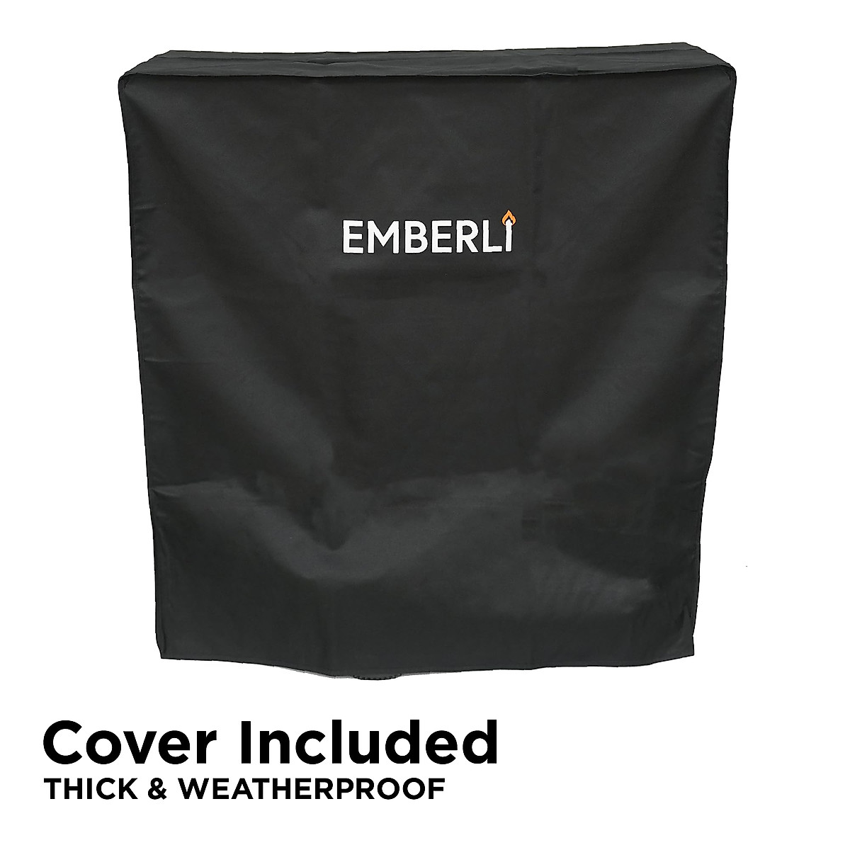 EMBERLI Grill Cart Outdoor with Storage, Modular BBQ Cart, Bar Patio Kitchen Island Prep Stand Cabinet