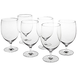 Schott Zwiesel Tritan Crystal Glass Cru Classic Stemware Collection Water Glass, 16.8-Ounce, Set of 6
