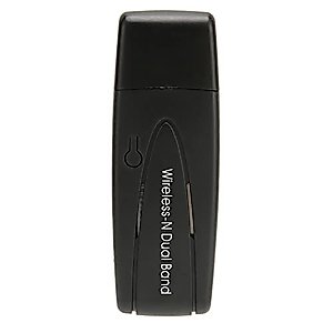 WiFi Adapter, Dual Band 2.4Hz 5GHz 600Mbps USB Wireless Network Adapter Dual Antenna Strong Penetration for Computer