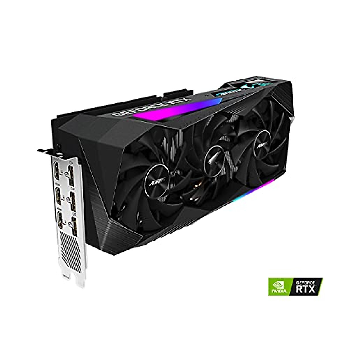 GIGABYTE AORUS GeForce RTX 3070 Master 8G Graphics Card, 3X WINDFORCE Fans, 8GB 256-bit GDDR6, GV-N3070AORUS M-8GD REV2.0 Video Card