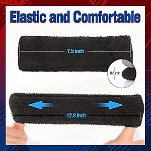 Towel Headband Fashion Sweatbands Sports Headband Soft Organic Cotton Outdoor Head Sweat Band for Men & Women Yoga Exercise