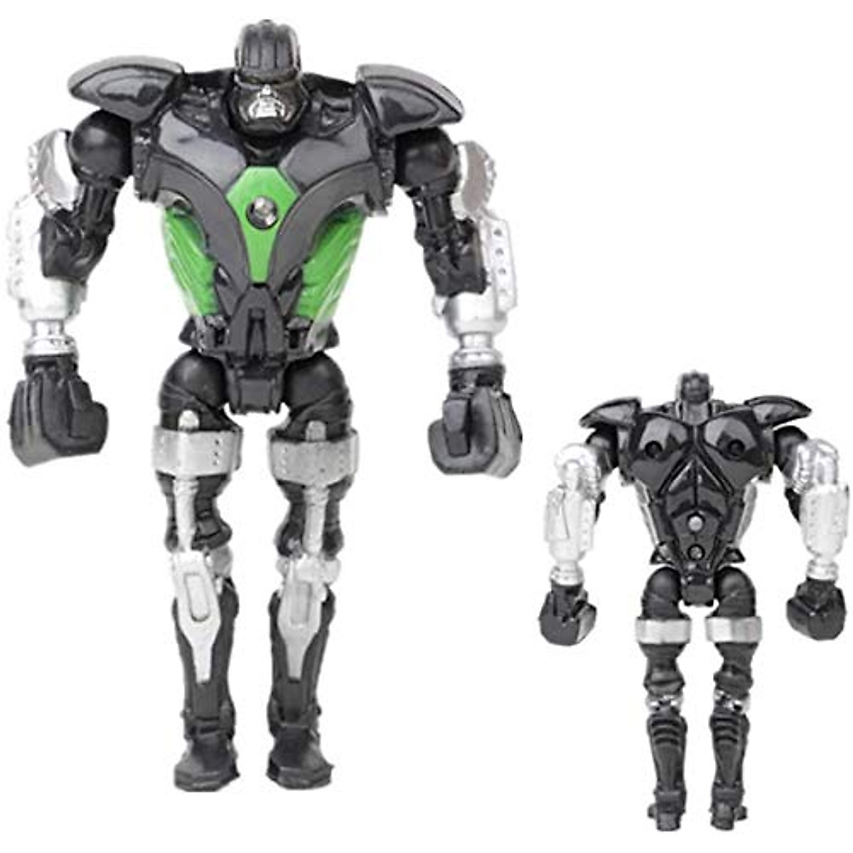 HUINENGYUAN 8Pcs/Set 13cm Action Figures Toys Real Steel Atom Movie Zeus Twin Cities Midas Doll Model Anime Robot Model Toys Chilren Gift