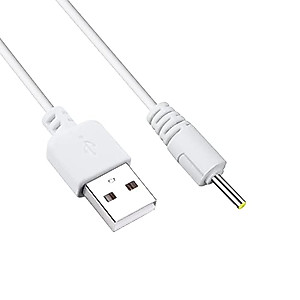 Smays Charger Cable Replacement for Infant Optics DXR-8 / DXR8 PRO Monitor Unit, Round-Pin Power Cord 2-Pack