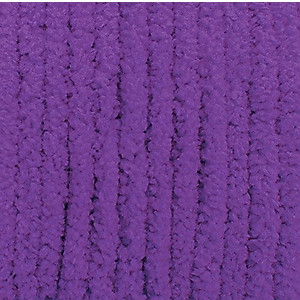 Bernat Blanket Bright Yarn, Pow Purple