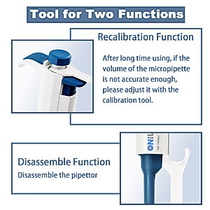 ONiLAB 100-1000ul High-Accurate Pipettor Single-Channel Manual Adjustable Variable Volume Pipettes, 7010101014