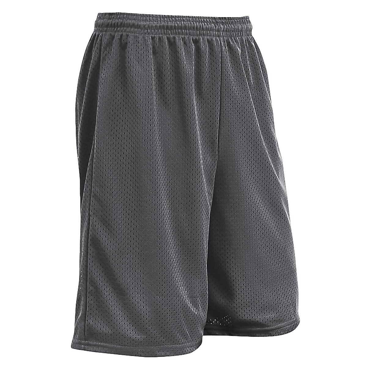 Champro Standard Diesel 9" Inseam Polyester Exercise Shorts, Charcoal, Medium