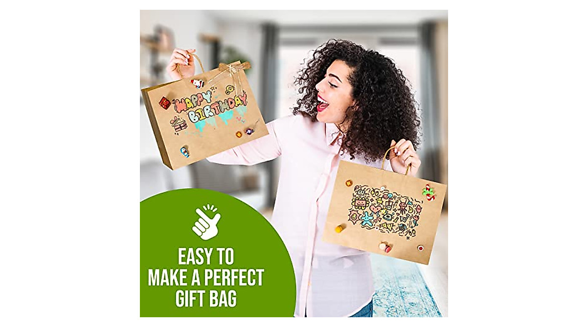 Tobvory Kraft Paper Bags - Eco-Friendly & Versatile