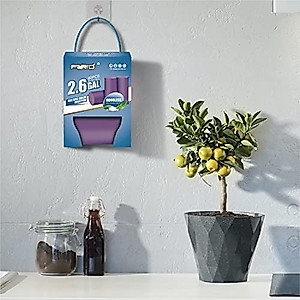 Small Trash Bags - 2.6 Gallon Garbage Bags FORID Bathroom Trash Bag for Bedroom Home Kitchen Office - 90 Count Colored Durable Unscented Small Garbage Bag Trash Can Liner For Garbage Can