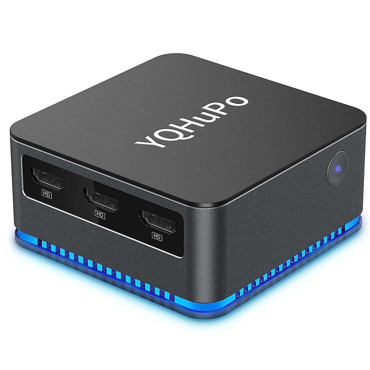 YQHuPo Mini PC Windows 11 Pro, 8GB DDR4 256GB SSD Intel Celeron N5105(Up to 2.9GHz) Mini Desktop Computer, Intel UHD Graphics, Triple HDMI 2.0 Output, 3X USB 3.0, WiFi6, BT5.0, Dual Gigabit Ethernet